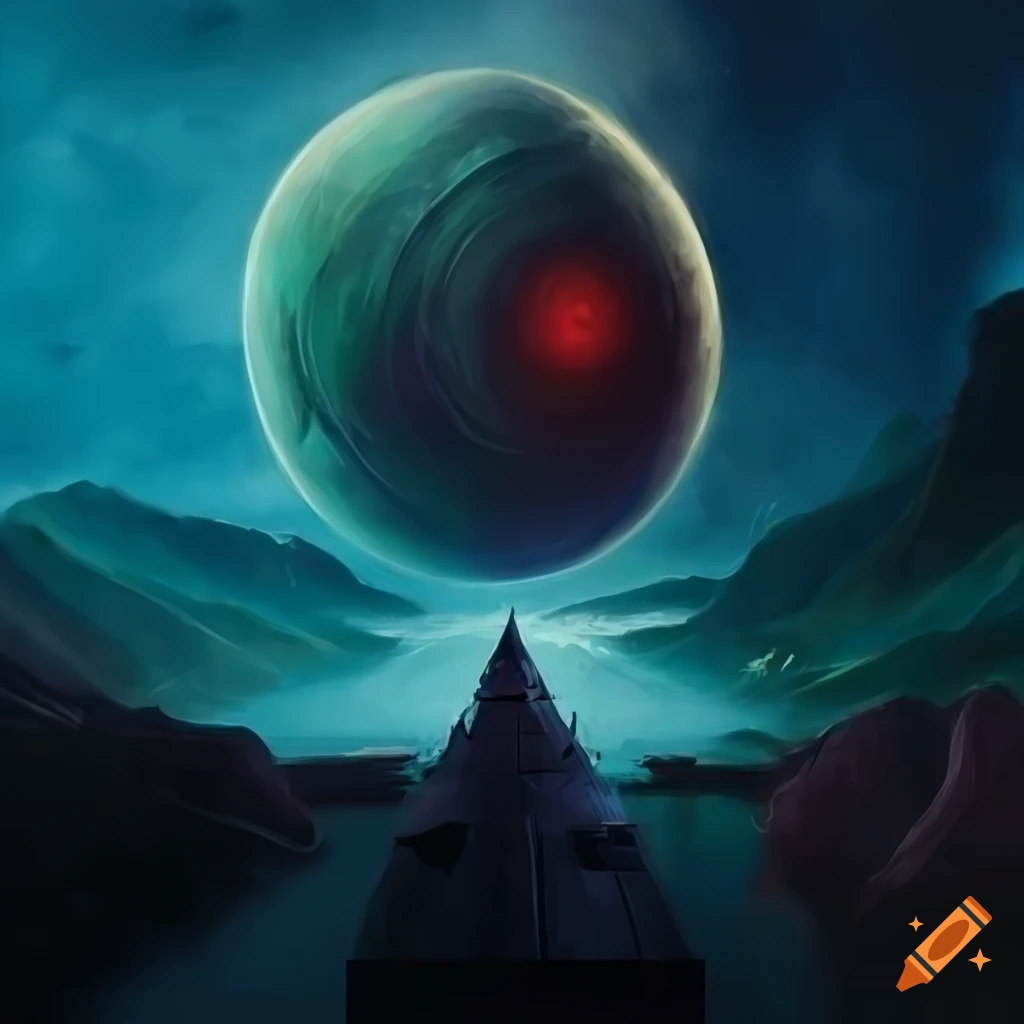 Atompunk sci-fi illustration inspired by the 1950s on Craiyon