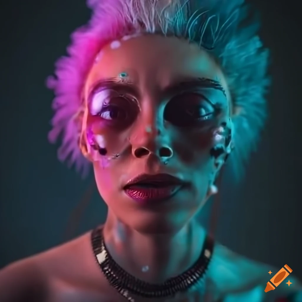 Biopunk concept art on Craiyon