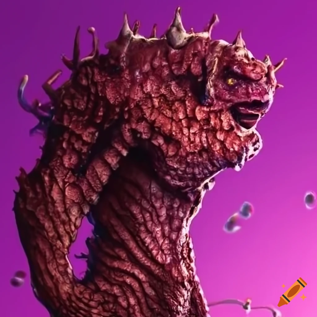 Chondrostereum purpureum fungal pathogen on tree with vivid violet ...