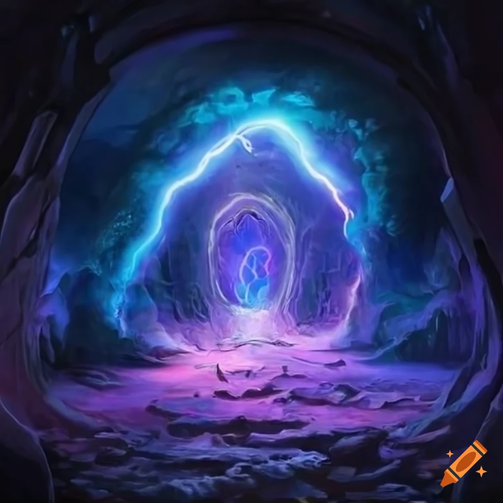 Intricate maple leaf portal bust with high definition and sharp focus ...