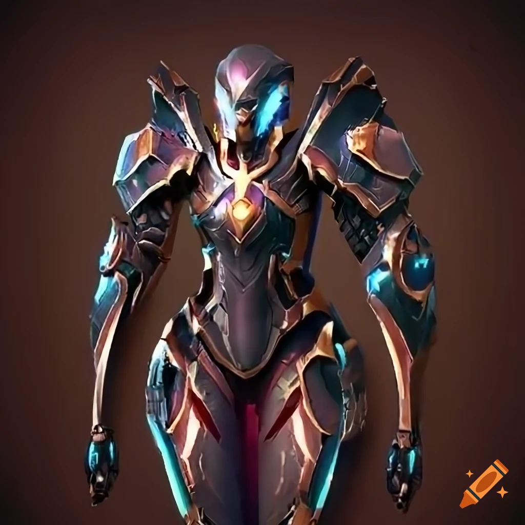 Xe-37 'pyre', a sentient android designed for war on Craiyon