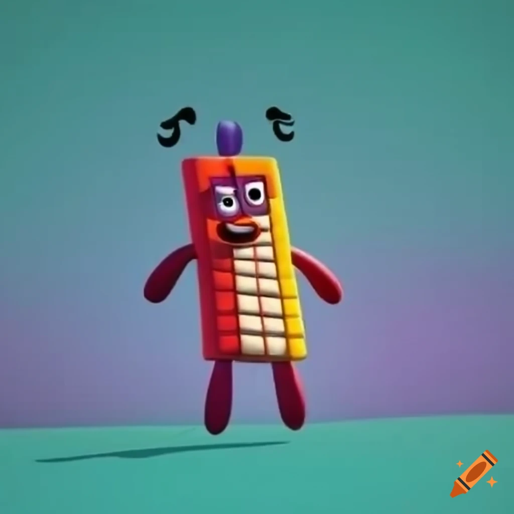 Numberblocks 100 on Craiyon