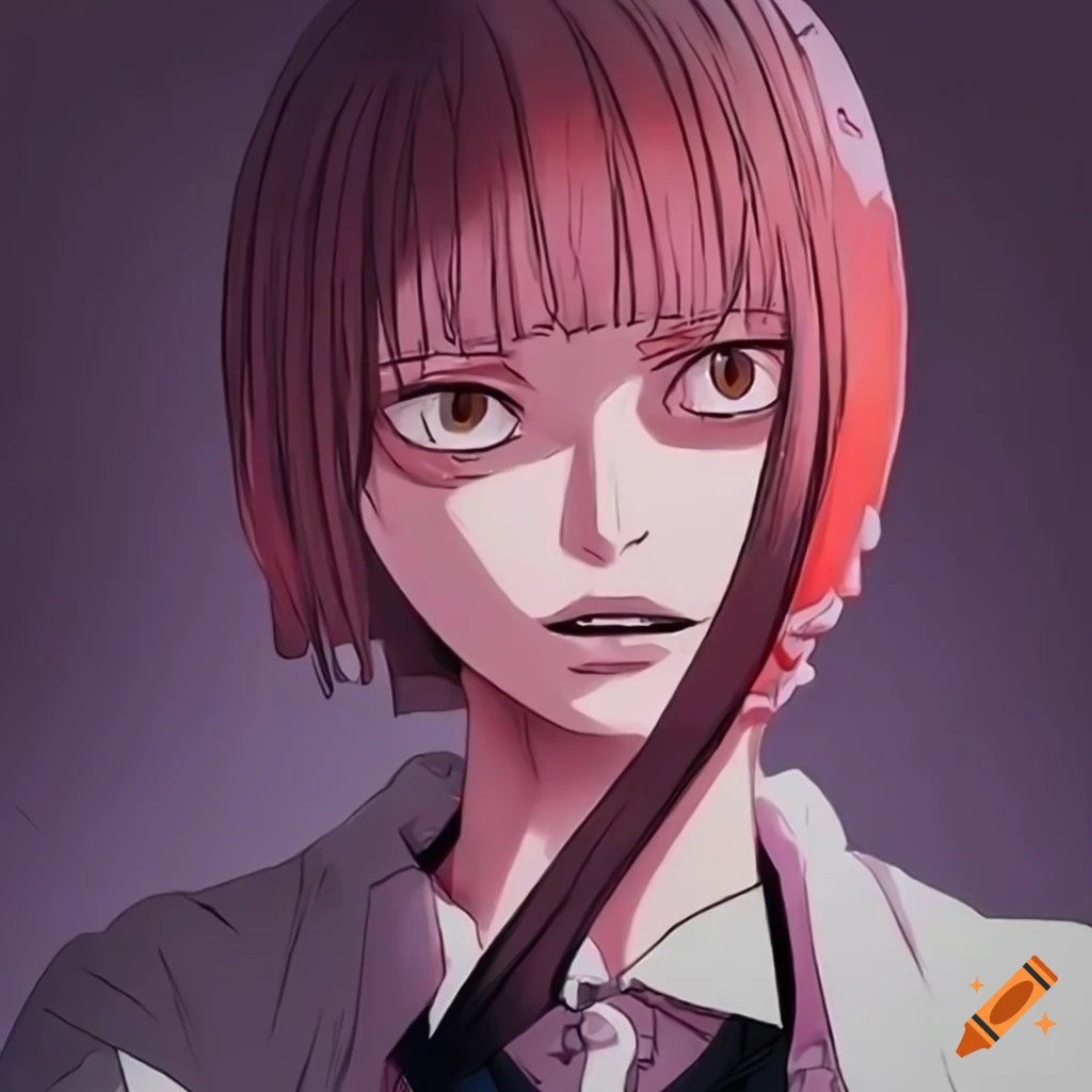 Makima from Chainsaw Man in official One Piece art design on Craiyon