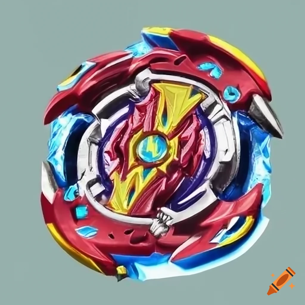 Symphony-themed Beyblade inspired by Driger S with a simple design on ...