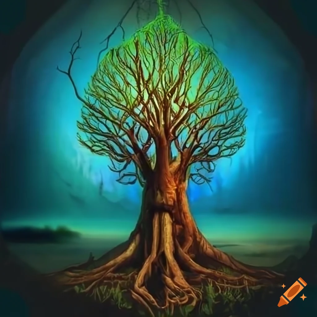 Tree of power on Craiyon