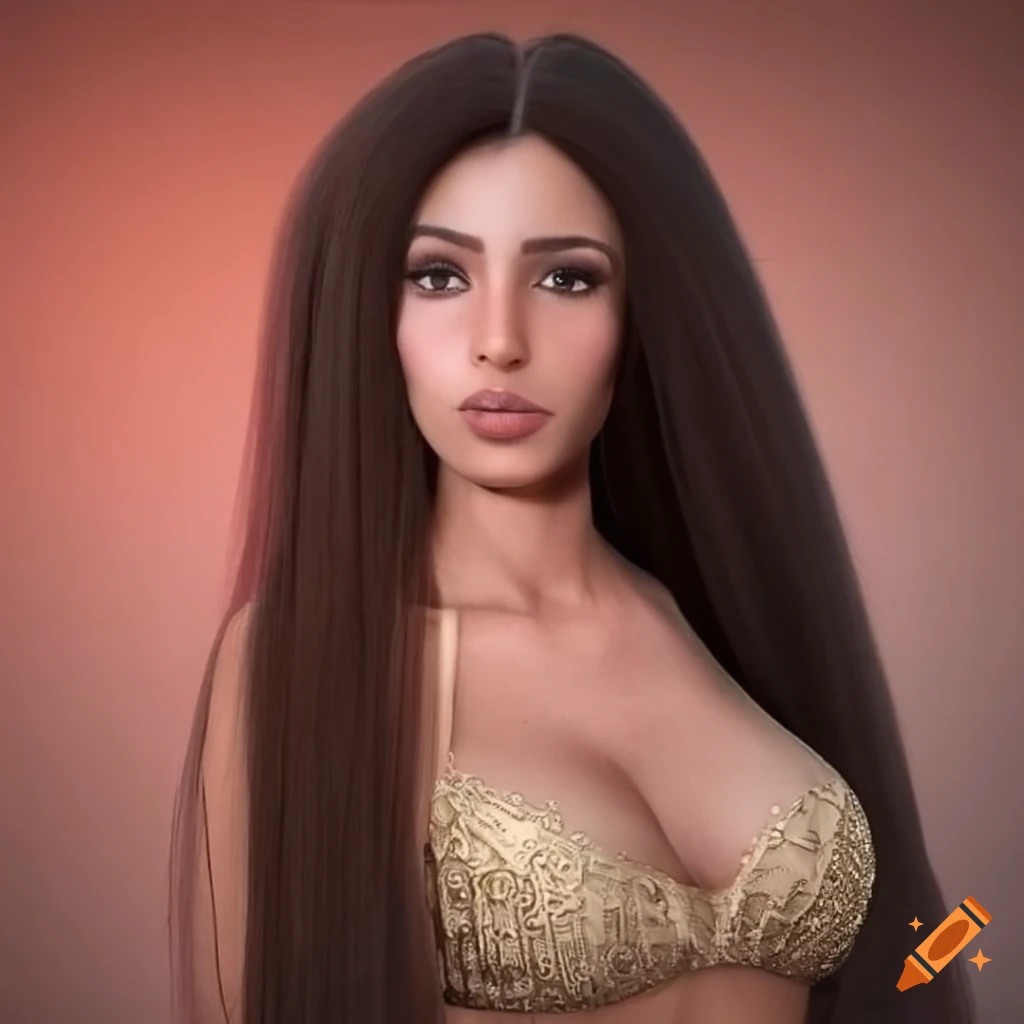 Beautiful woman from adrar city, algeria on Craiyon