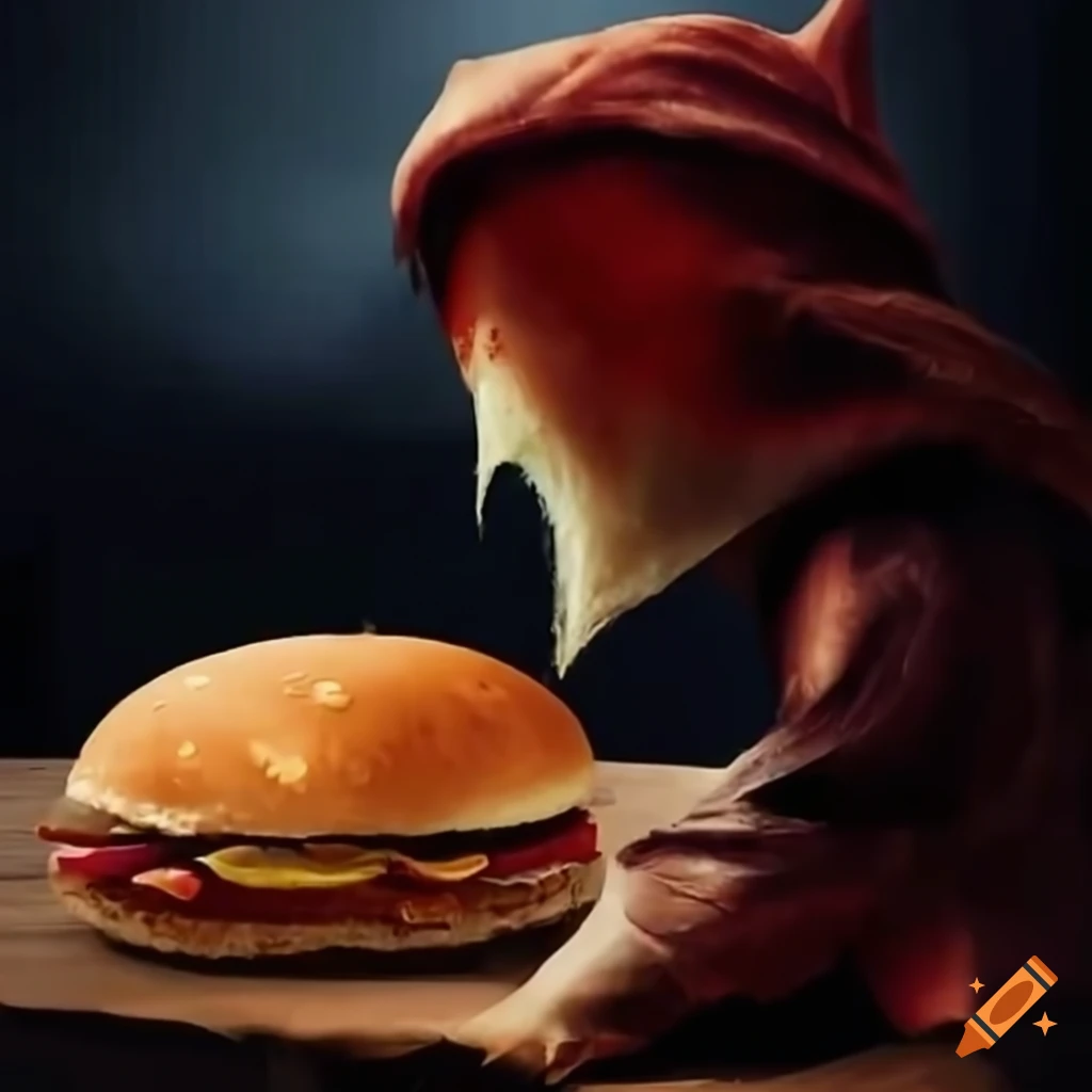 Realistic wizards making sandwiches in a fast food kitchen on Craiyon