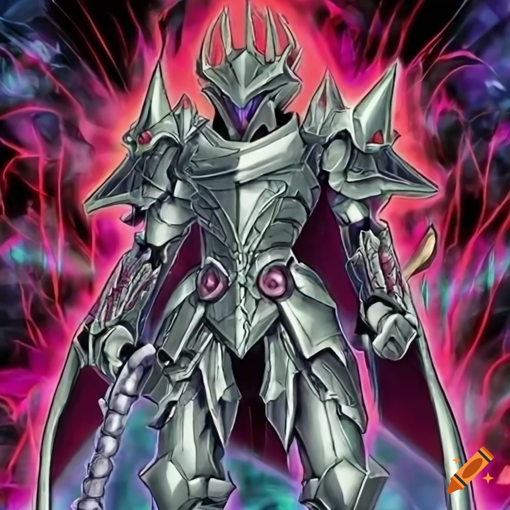 Yu gi oh card art for dragon knight 8k highly detailed intricate anatomy on Craiyon
