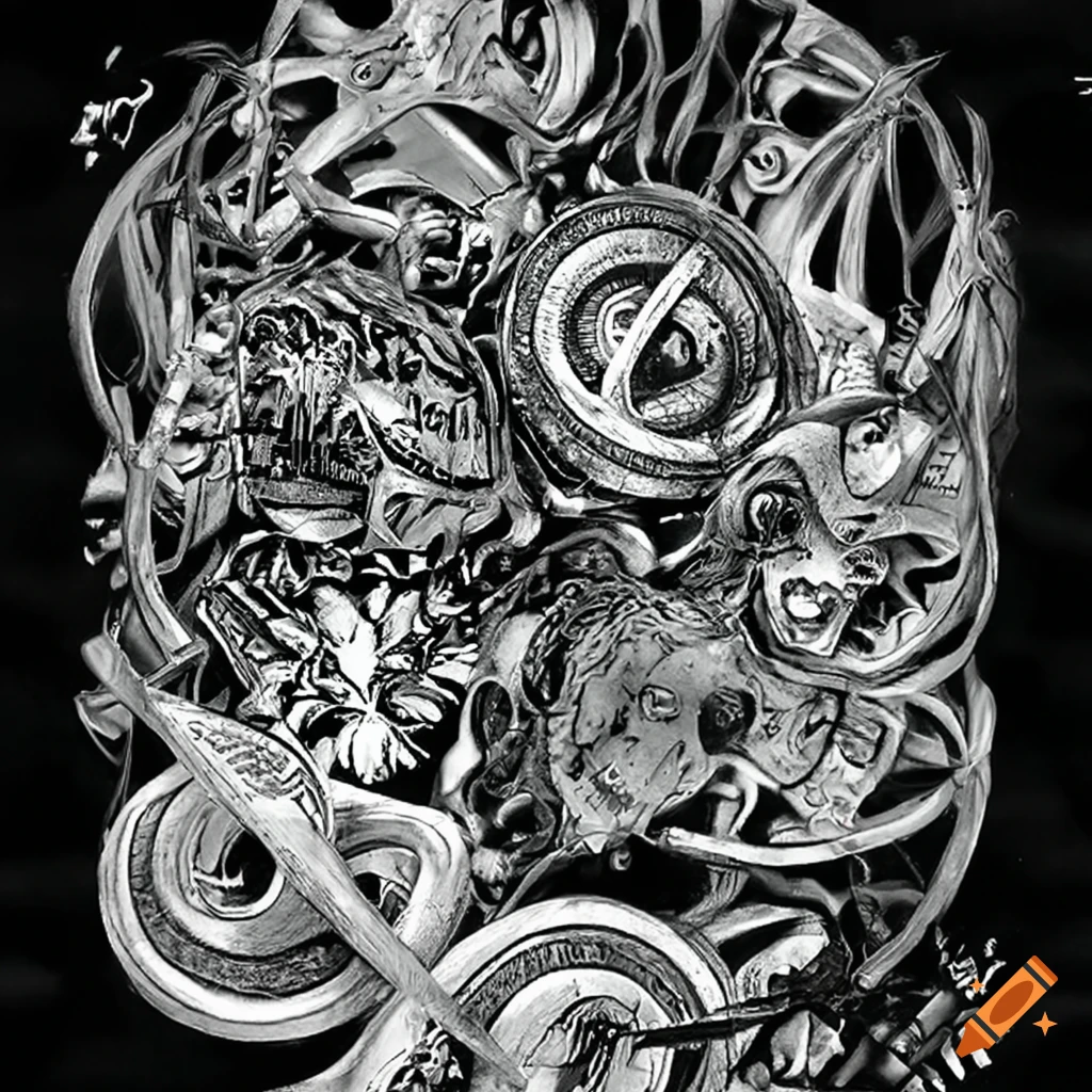 Foreseen thrilling tools of wonders rap music album on Craiyon