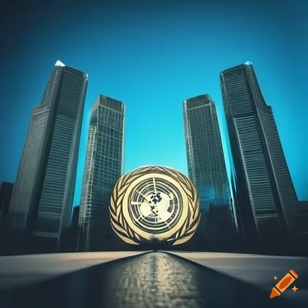 United nations building on Craiyon