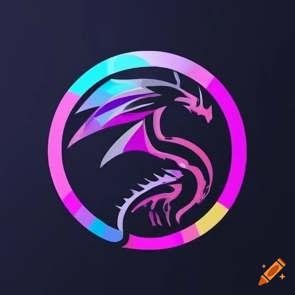 Play dragon logo on Craiyon