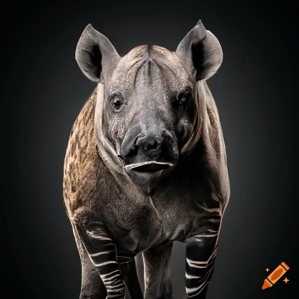 Entelodon, a prehistoric mammal in asian wilderness on Craiyon