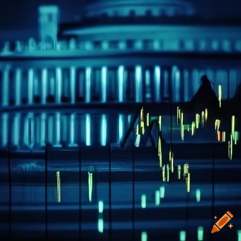 White house stock trading on Craiyon