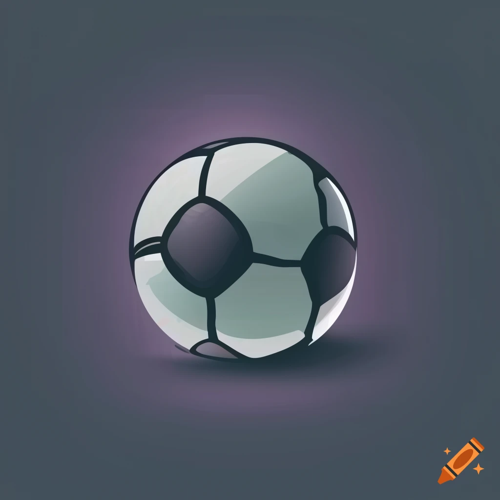 Simple vector shapes representing sports in a minimalistic style on Craiyon