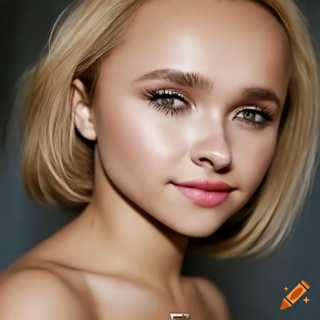 Hayden panettiere portrait on Craiyon