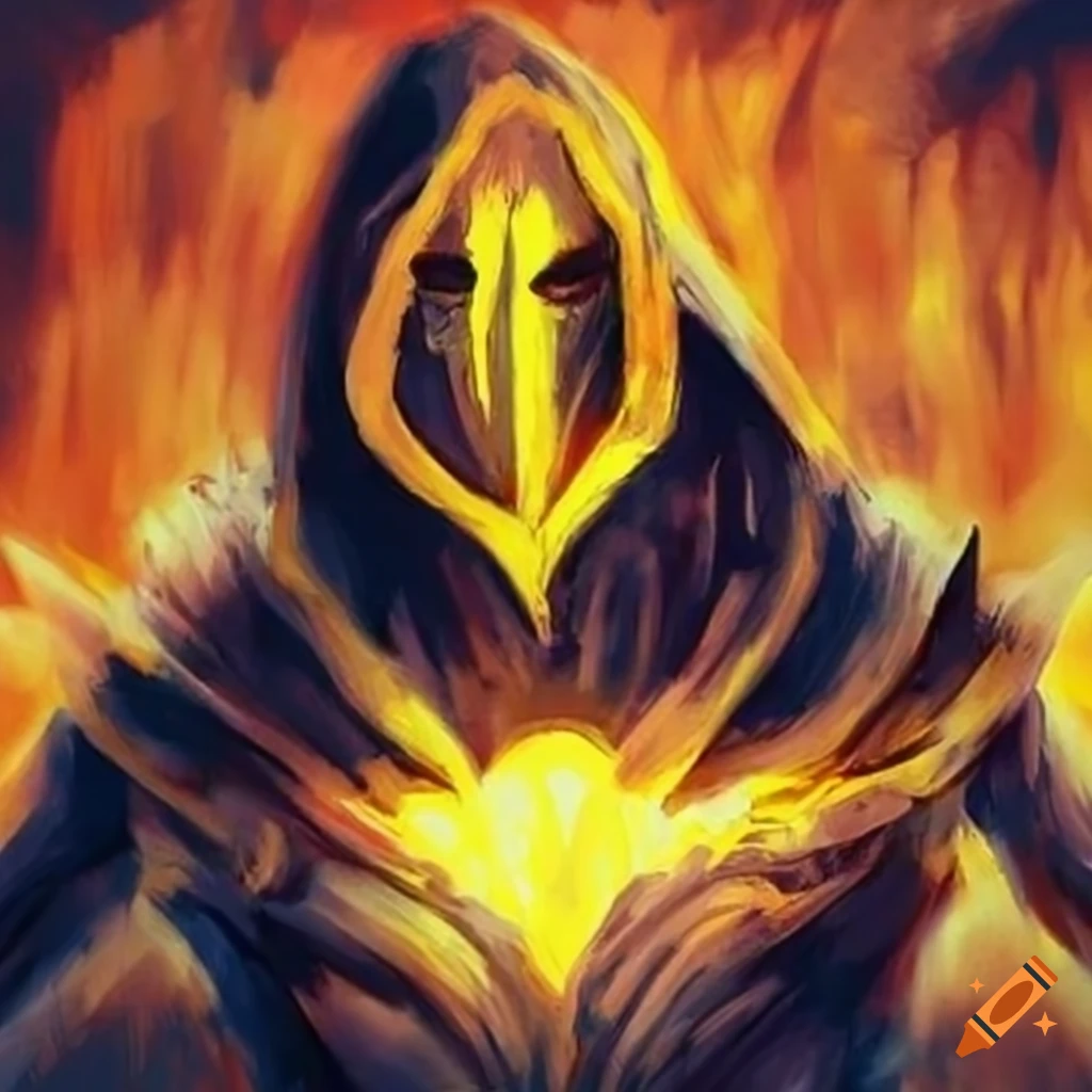 Picasso art of doctor fate and ghost rider on Craiyon