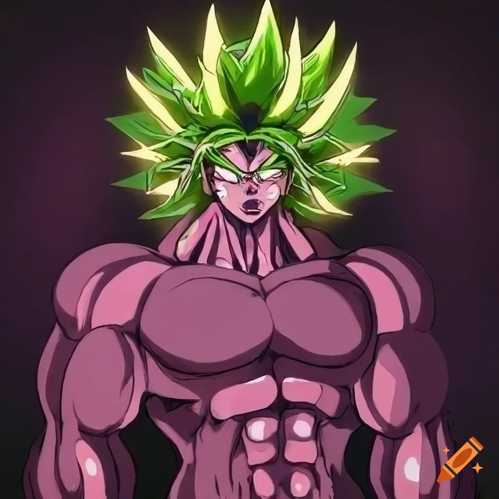 Zetman and broly art inspired by h.r. giger's style on Craiyon