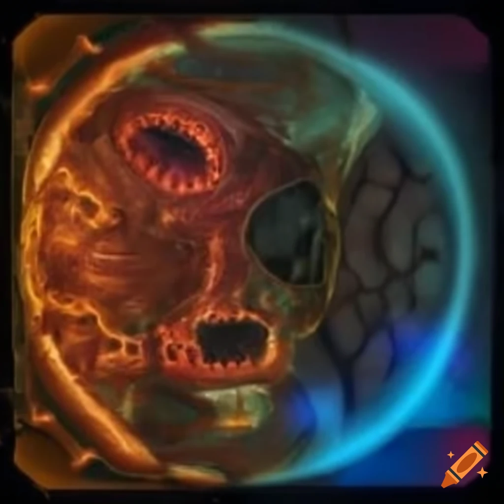 Glowing bioengineered biopunk on Craiyon