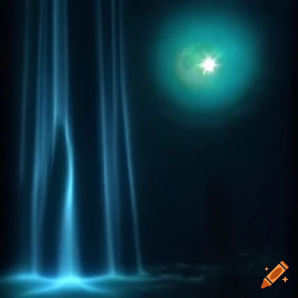 Labrador with ethereal moonlight patterns and dynamic shadows on Craiyon