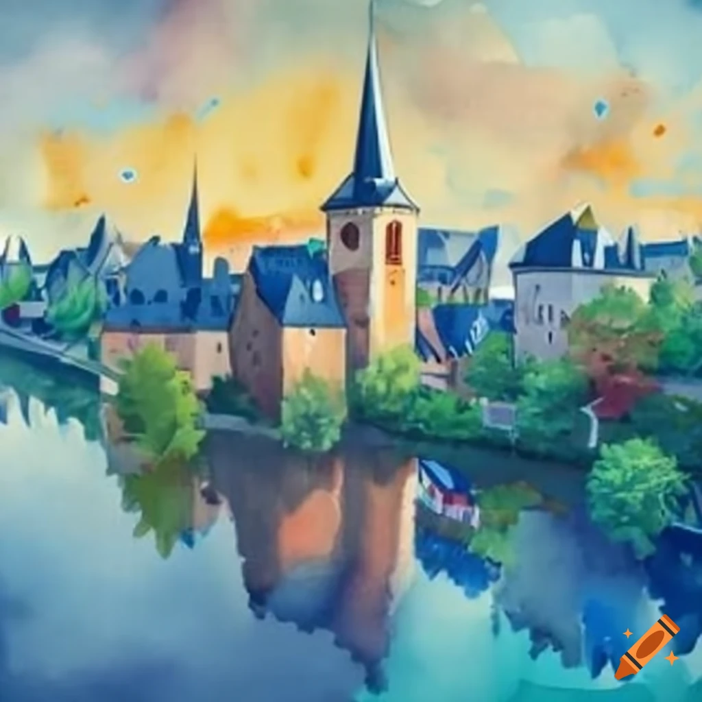 View of mersch, luxembourg on Craiyon