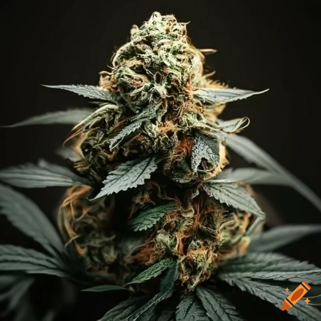 Realistic cbd flower on Craiyon