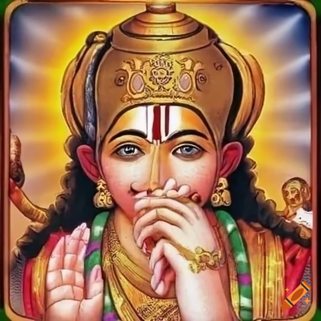 Representation of a deity on Craiyon