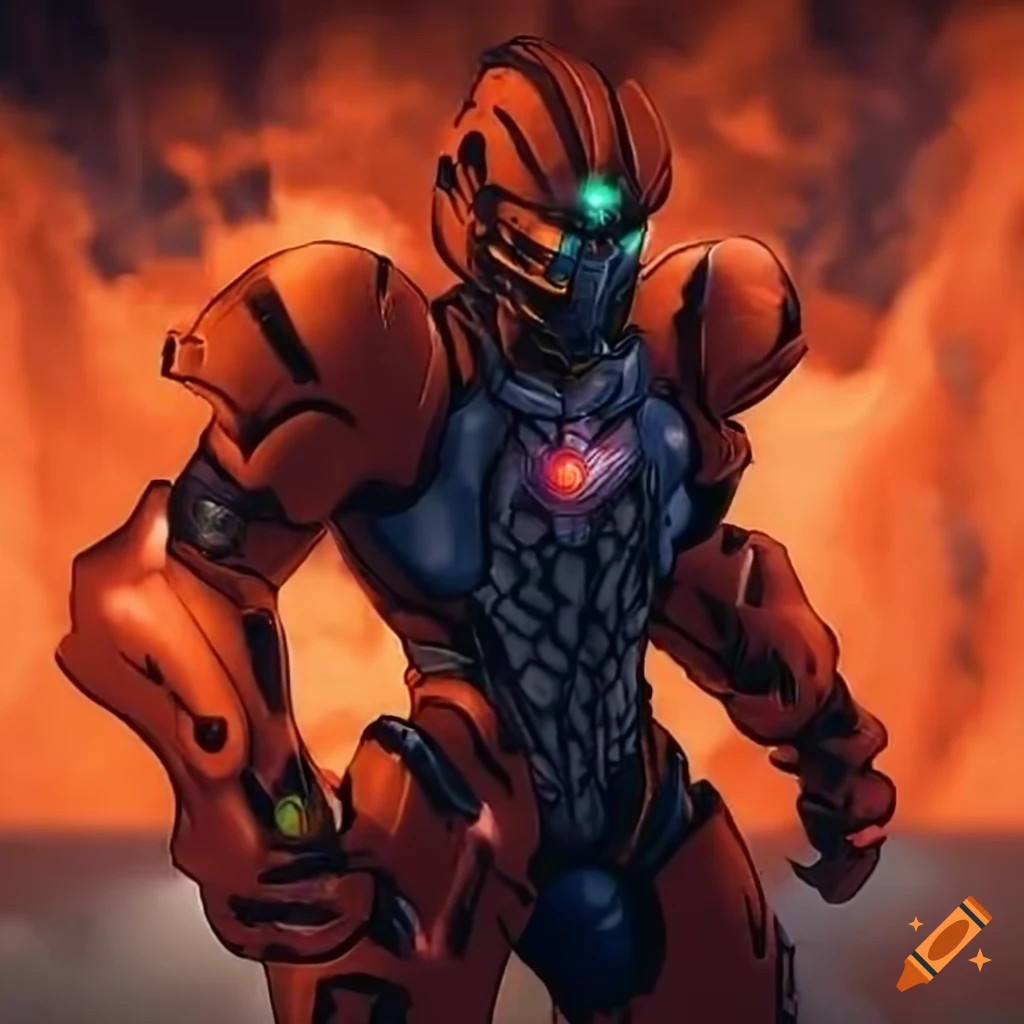 Infrared portrait of a person in a mask on Craiyon