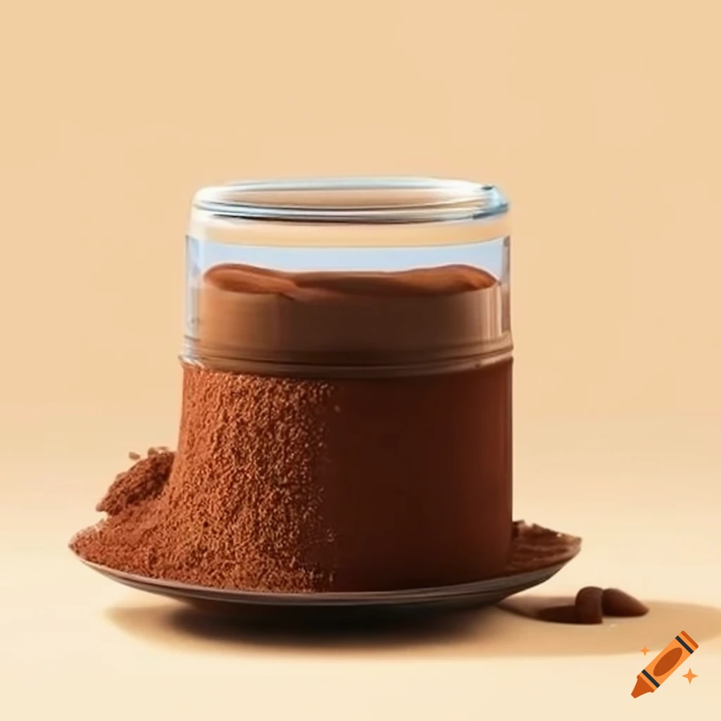 Coffee powder jar on Craiyon