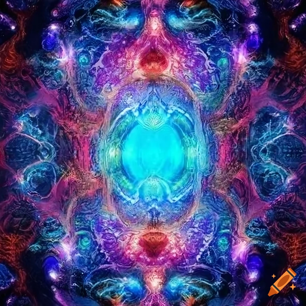 Cover for 'Threads of the Cosmic Nexus' with cosmic tapestry and ...