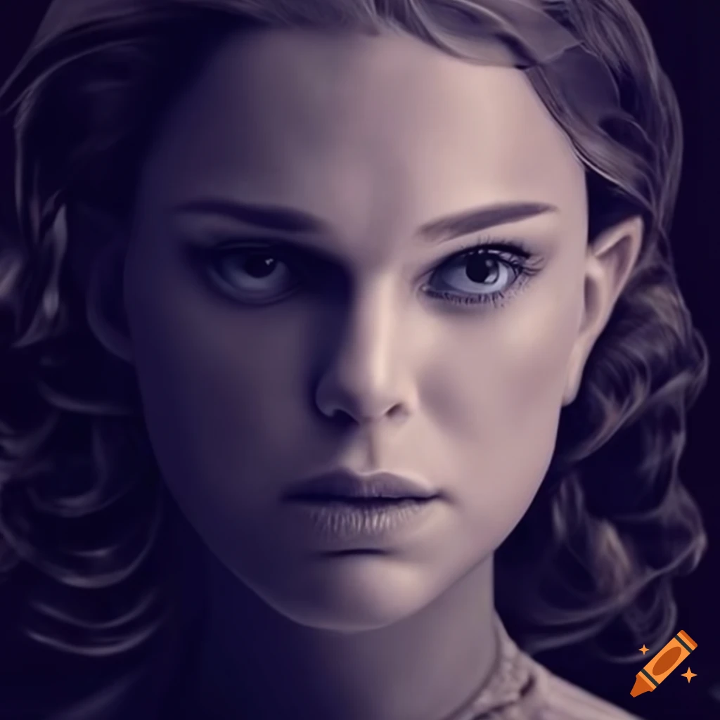 Padme amidala poster art on Craiyon