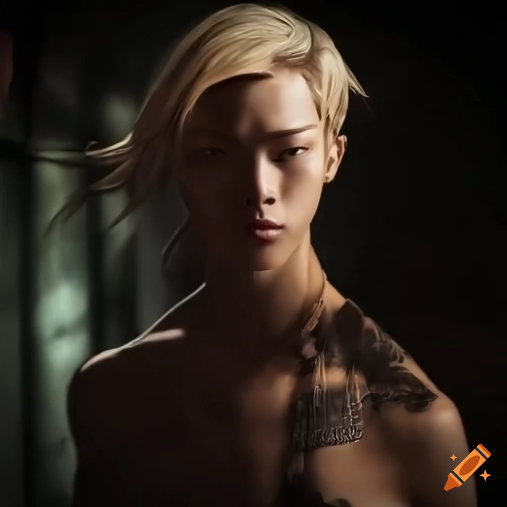 Nanami kento as a dynamic cowboy in wlop style on Craiyon