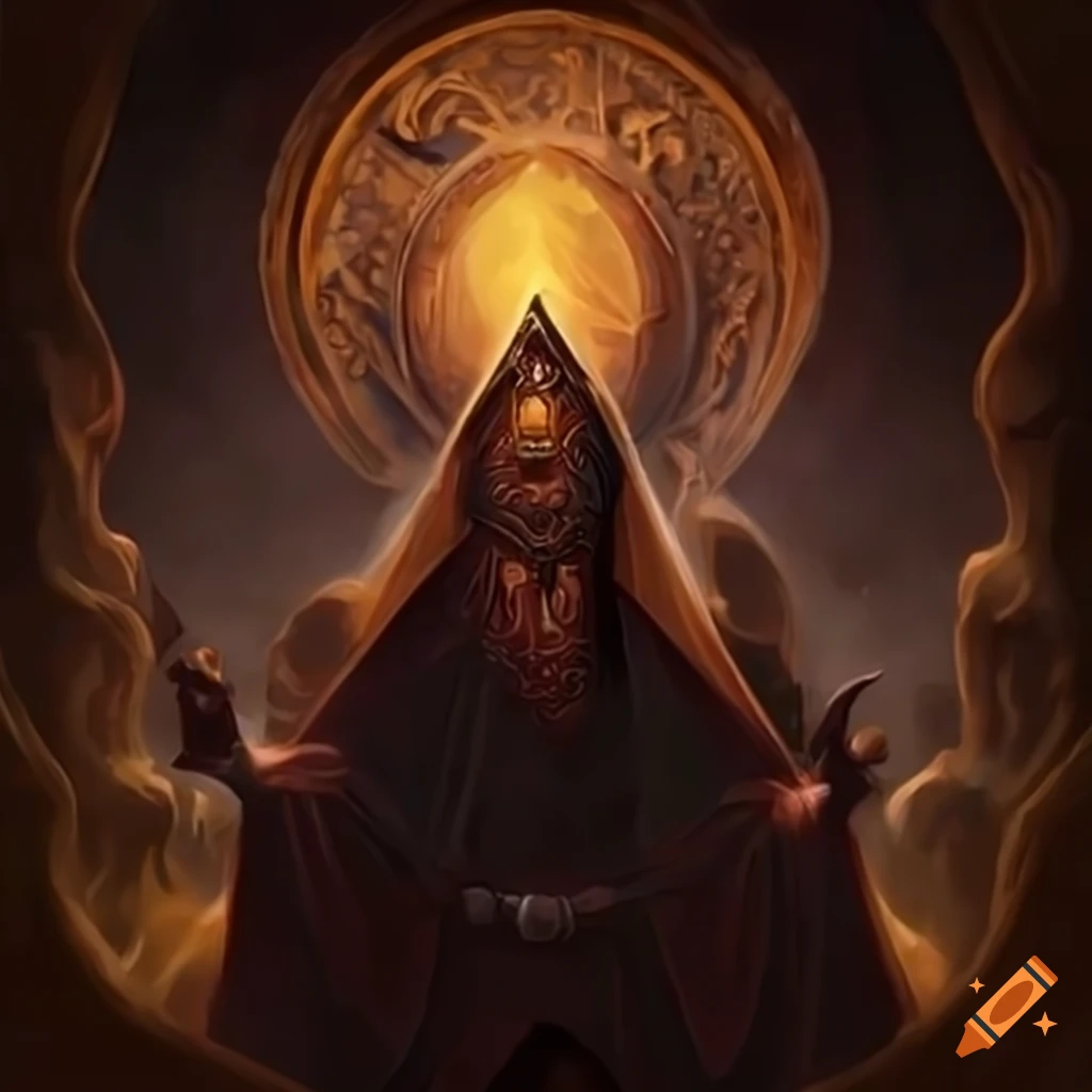 Image depicting a holy resurrection spell in dnd on Craiyon