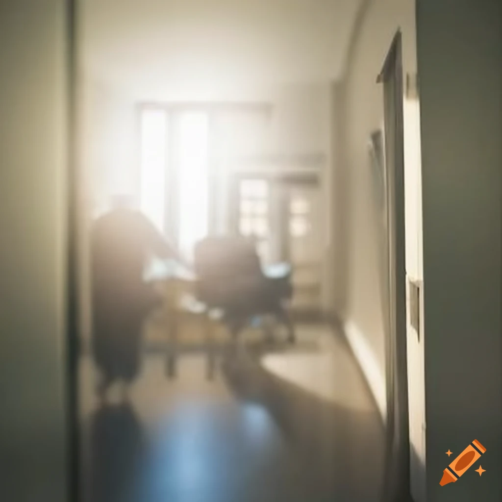 Hospital interior with sunlight streaming in on Craiyon
