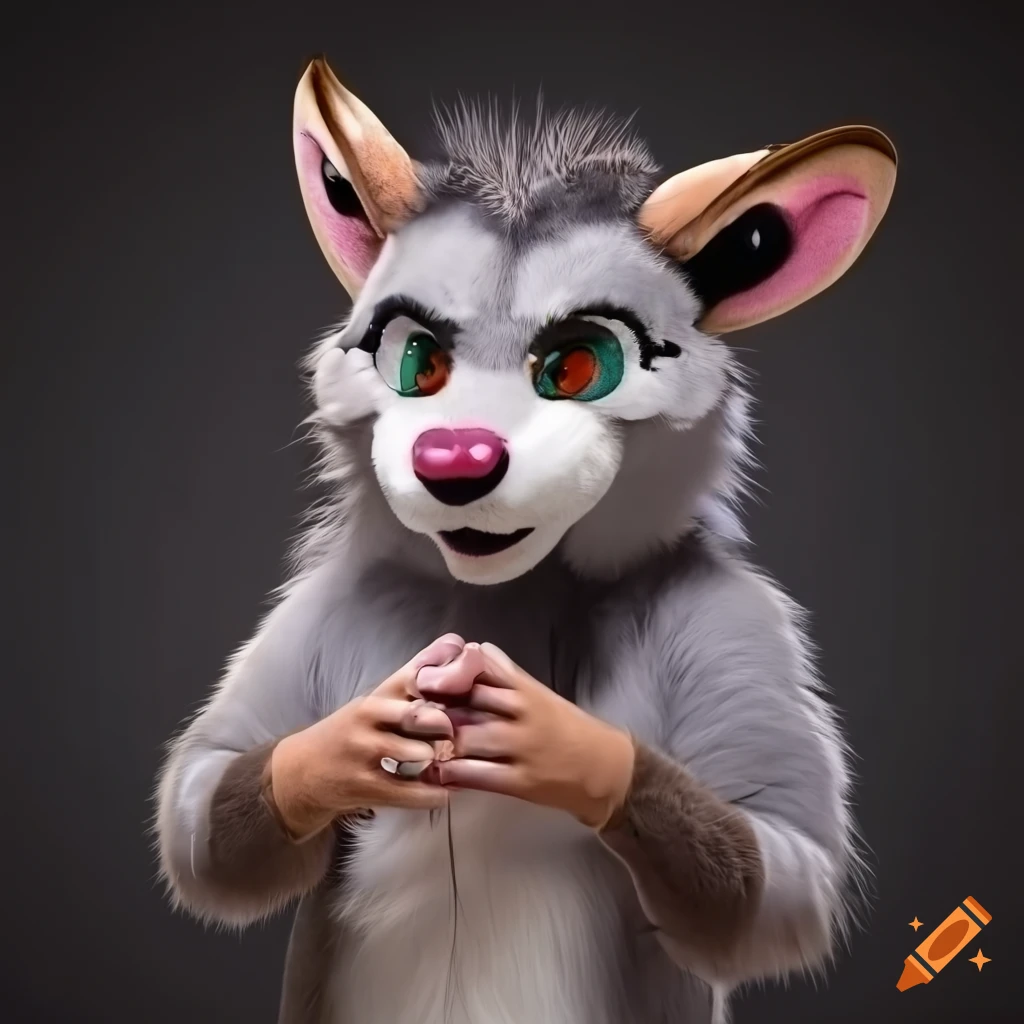 Close up detailed view of a female teacher wearing a full body cartoony ...