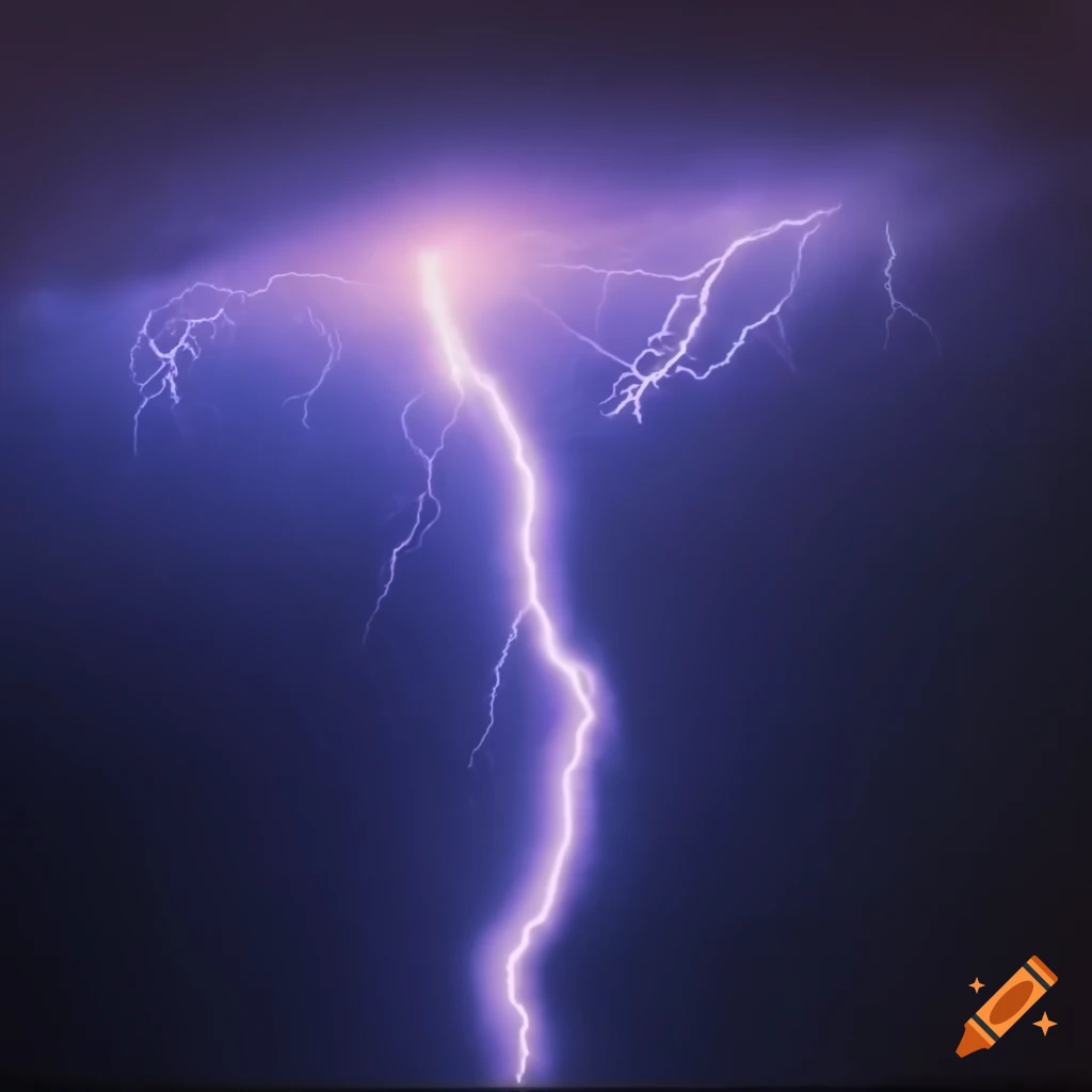 Lightning on Craiyon