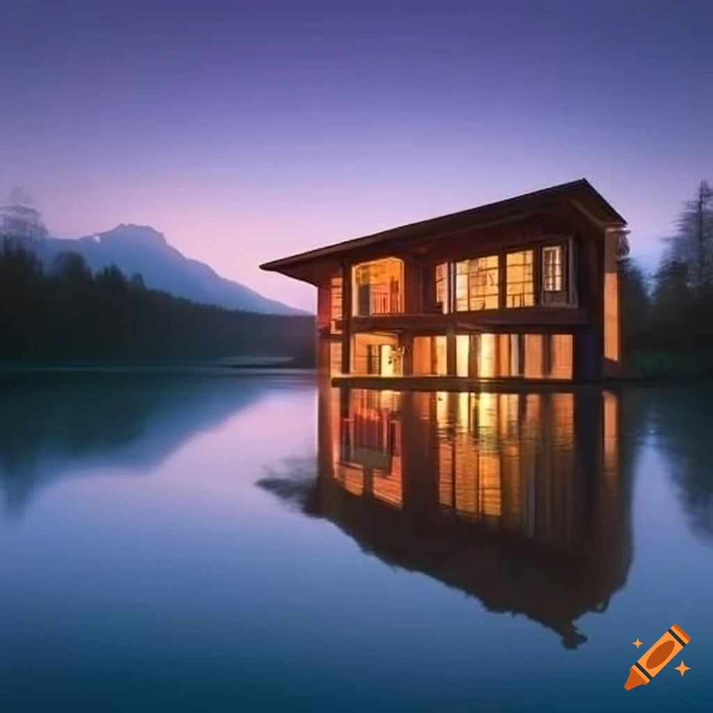 River House On Craiyon