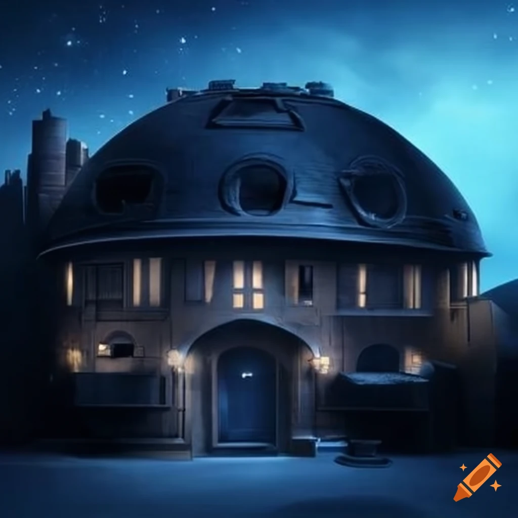 House inspired by star wars theme on Craiyon