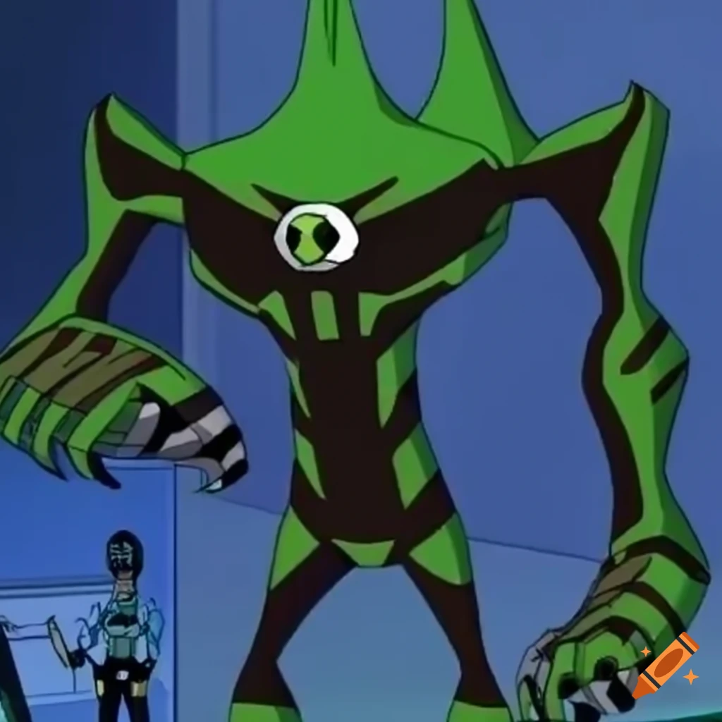 Predatory alien from ben 10 on Craiyon