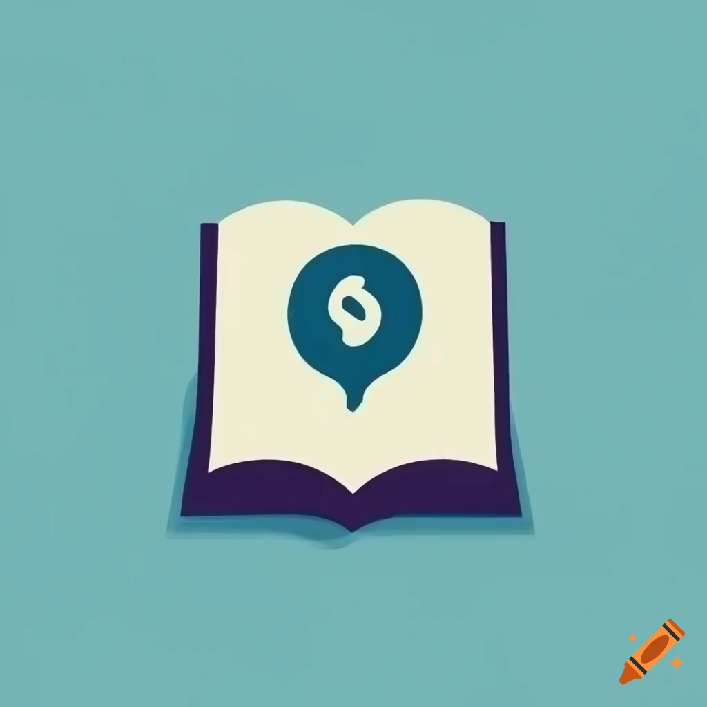 Book lending logo on Craiyon