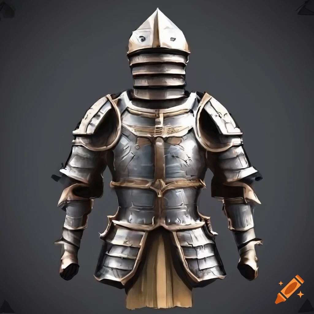 Bathyscaphe armor front view on Craiyon