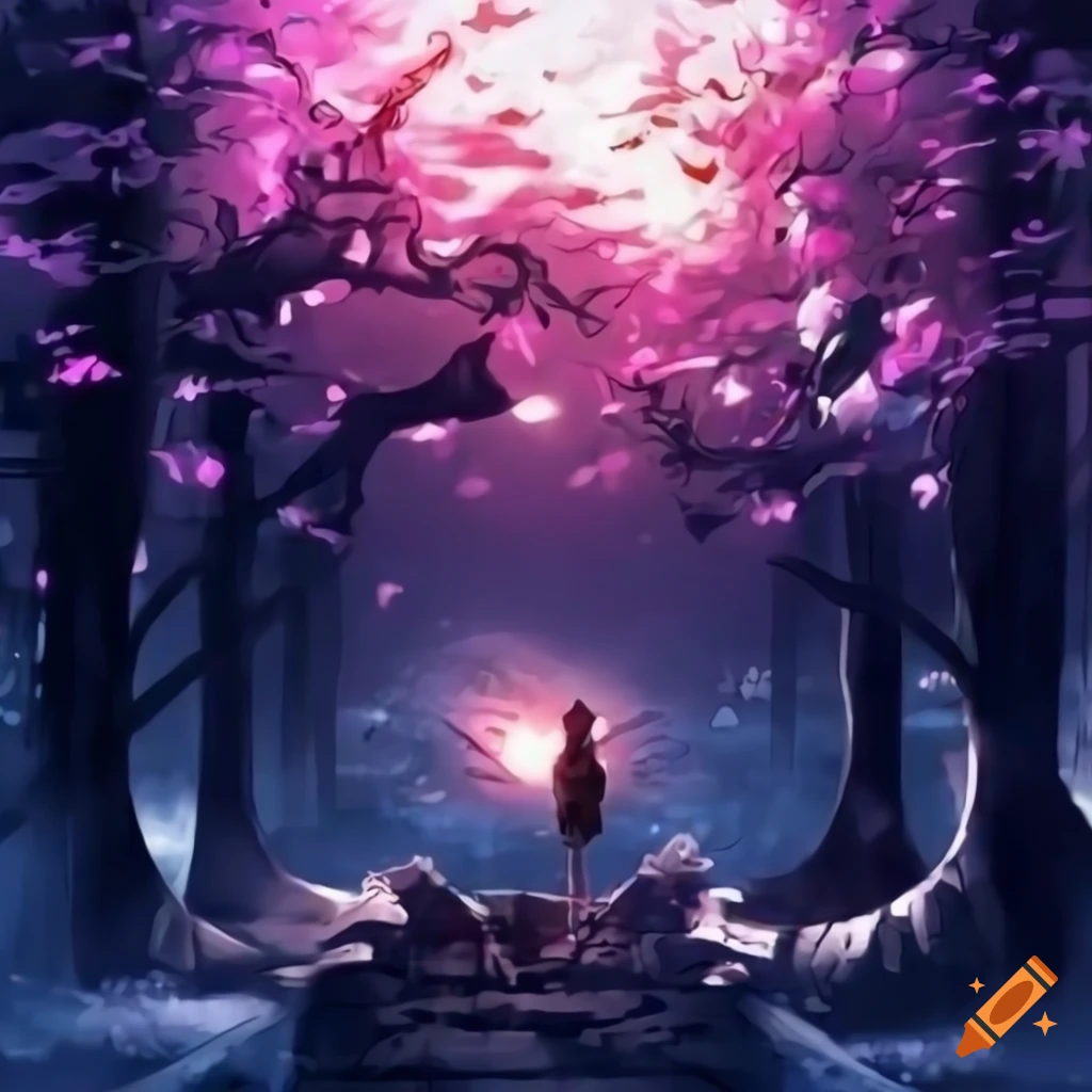 Amazing anime wallpaper on Craiyon