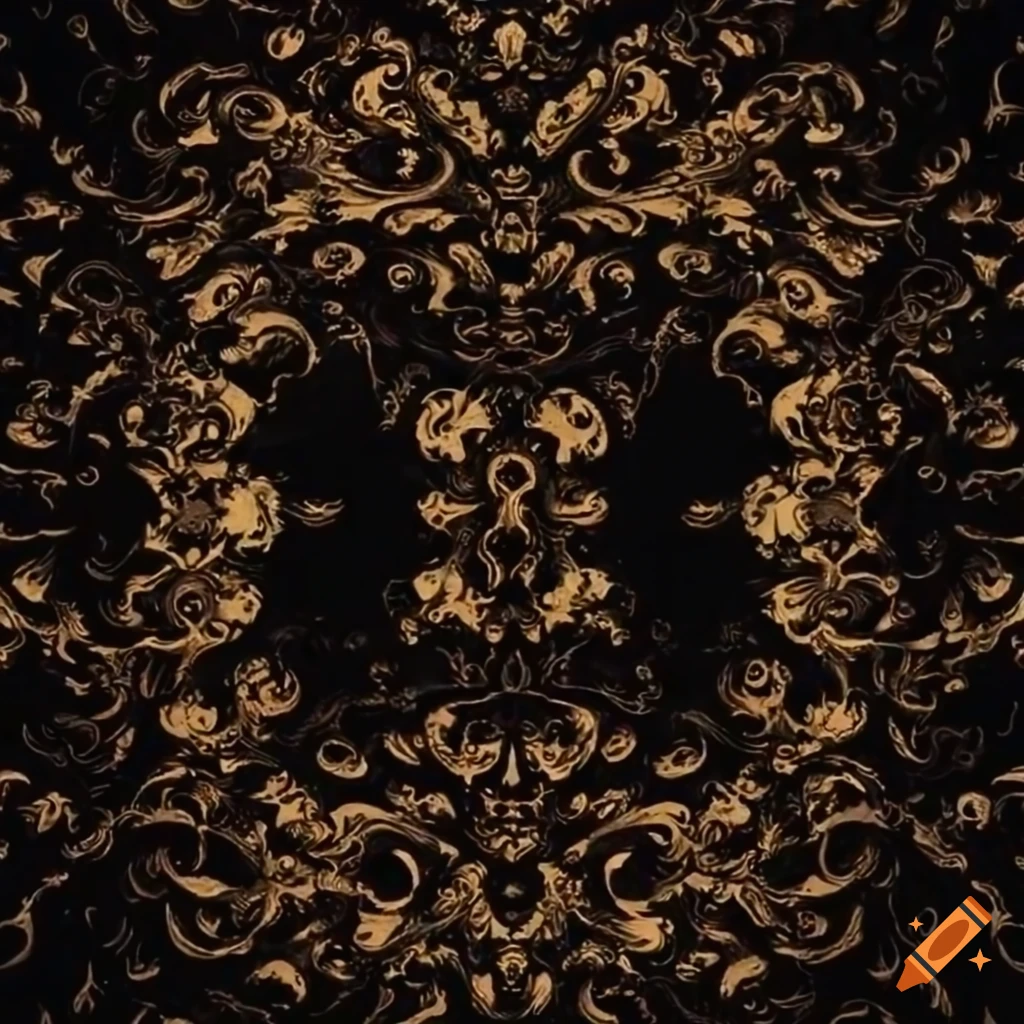 Baroque pattern on Craiyon