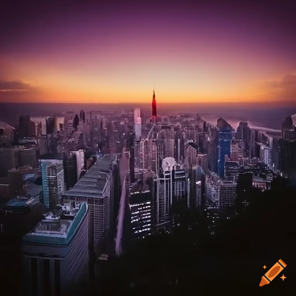 Cityscape view on Craiyon