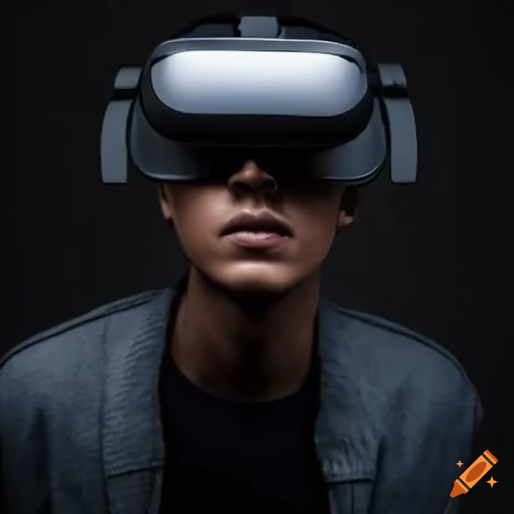 Modern vr headset on Craiyon