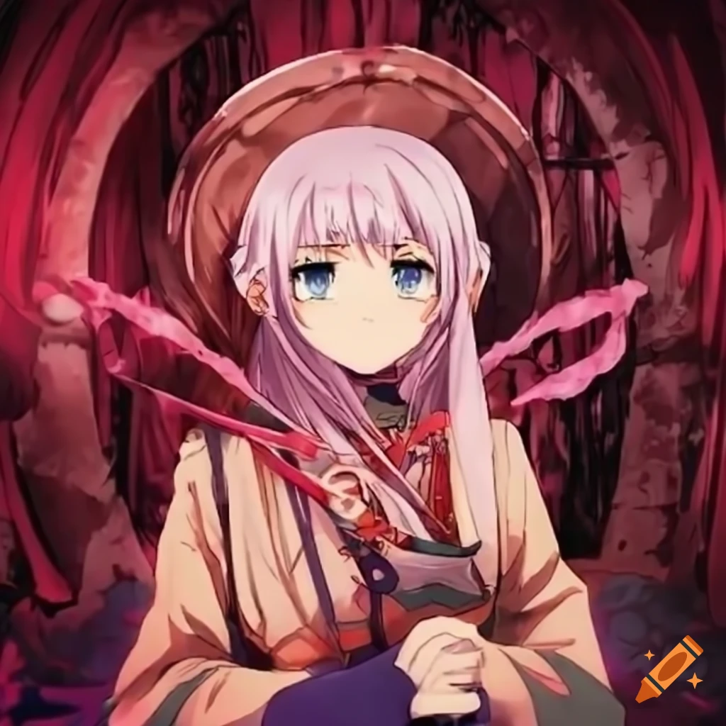 Anime artwork on Craiyon