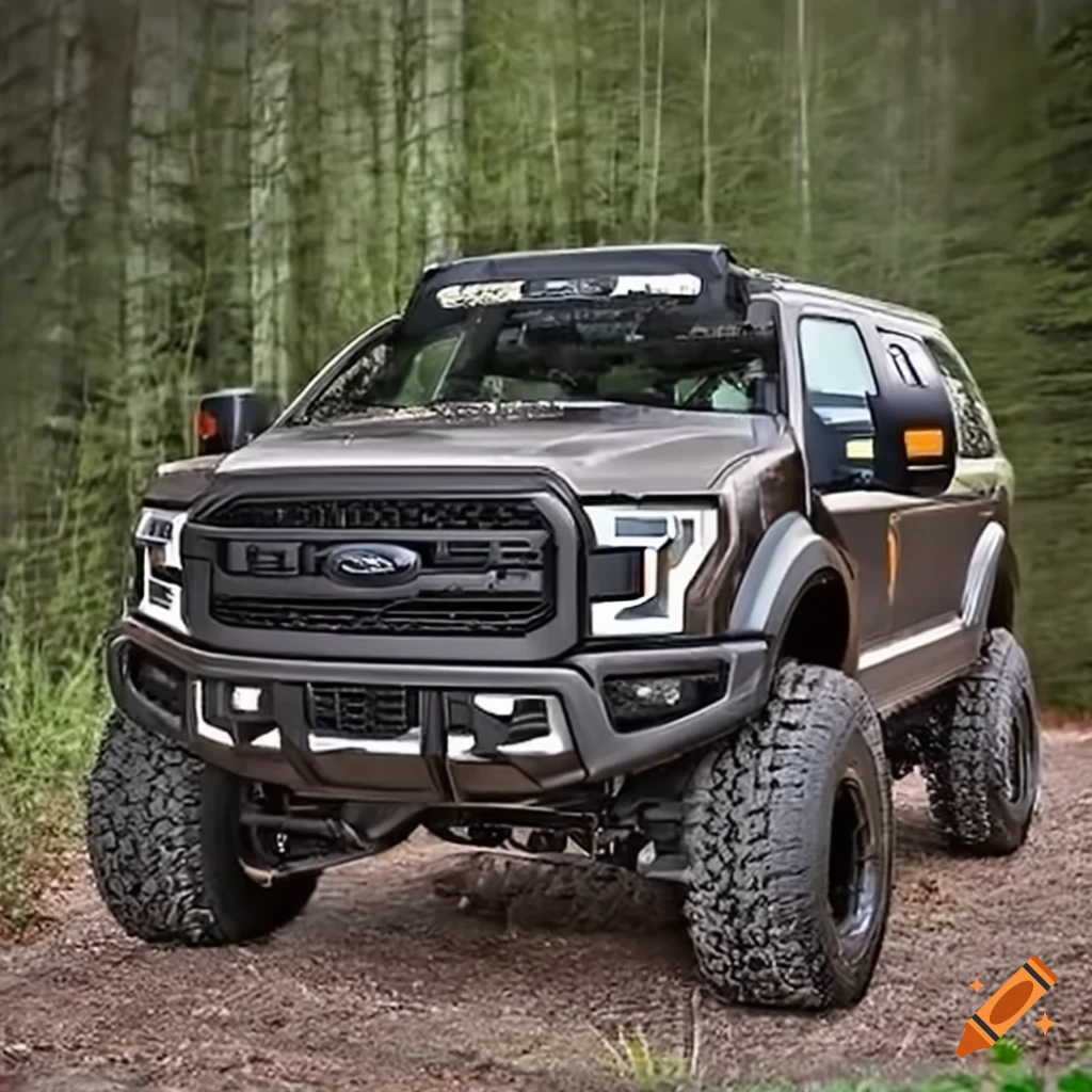 Ford raptor excursion combo on Craiyon