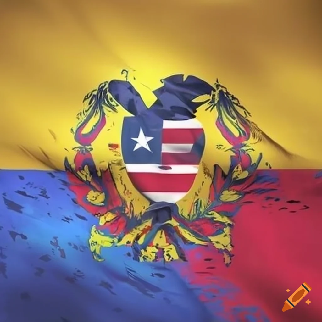 Flag symbolizing power, courage, and unity on Craiyon