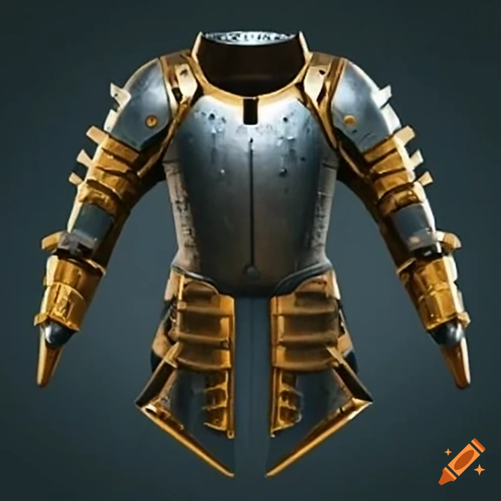 Front view of a bathyscaphe armor on Craiyon