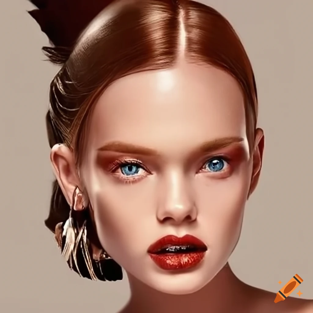 Supermodel on Craiyon