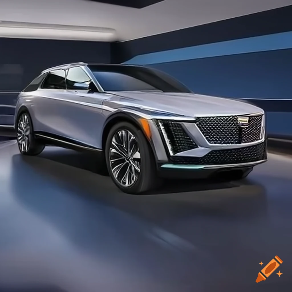 2024 cadillac lyriq on Craiyon